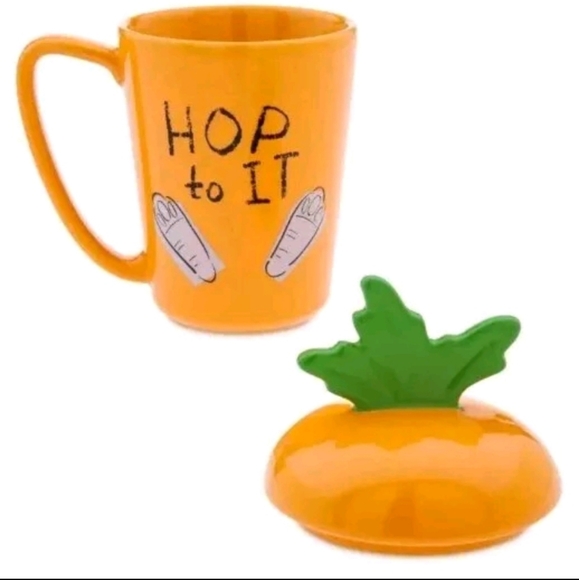 Disney | Dining | Disney Zootopia Zpd Judy Hopps Carrot Mug With Lid ...